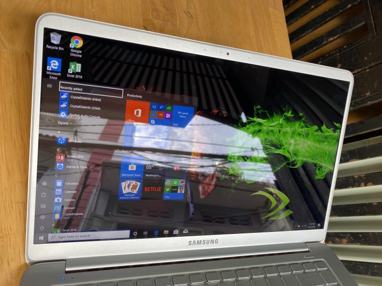 Samsung NT901X5T, i5 – 8250u, 16G, 256G, 15.6in, pin 10h | laptop cũ giá rẻ