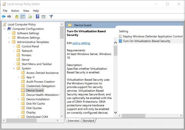 Disable "Device Guard" để thiết bị nhận USB cài đặt Windows | laptop cũ ...